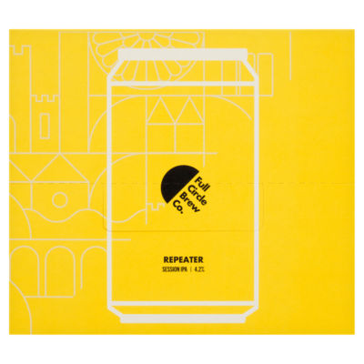 Full Circle Brew Co. Repeater Session IPA 4 x 330ml - ASDA Groceries