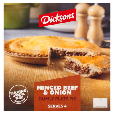 Dicksons Minced Beef and Onion Family Plate Pie 720g - ASDA Groceries