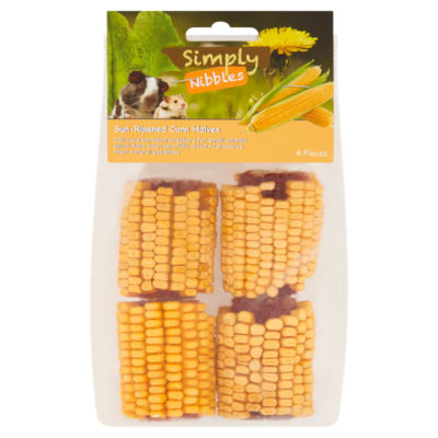 Simply Nibbles 4 Sun-Ripened Corn Halves 200g - ASDA Groceries