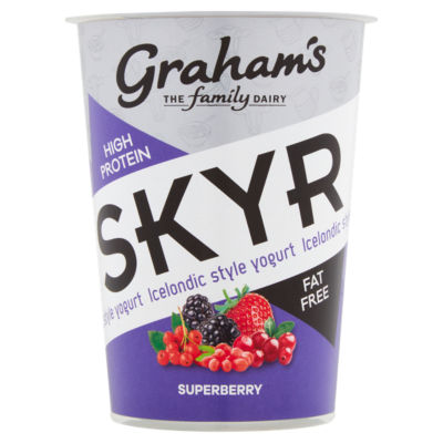 Graham's The Family Dairy Skyr Superberry Icelandic Style Yogurt 450g ...