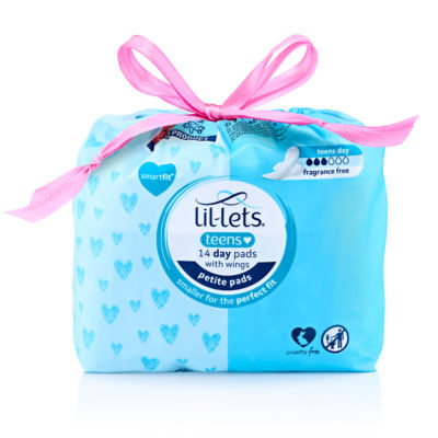 Lil-Lets Smartfit 14 Teens Petite Pads with Wings - ASDA Groceries