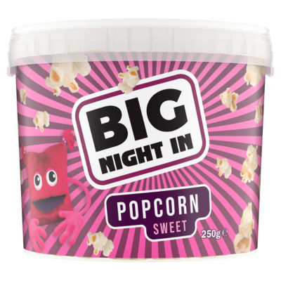 Big Night In Sweet Popcorn 250g - ASDA Groceries