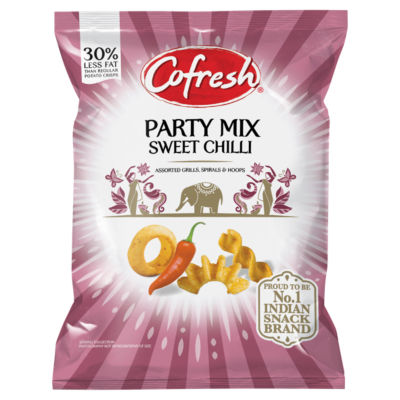 Cofresh Party Mix Sweet Chilli Assorted Grills, Spirals & Hoops - ASDA ...