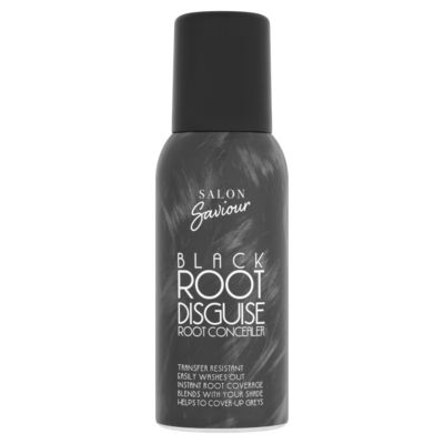 Salon Saviour Black Root Disguise Root Concealer 100ml - ASDA Groceries