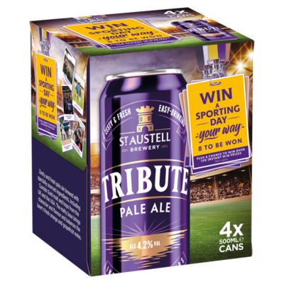 Tribute Tribute Pale Ale 4x500ml - ASDA Groceries