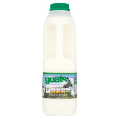 Strathroy Goats Semi-Skimmed Milk 1.76 Pints/1 Litre - ASDA Groceries