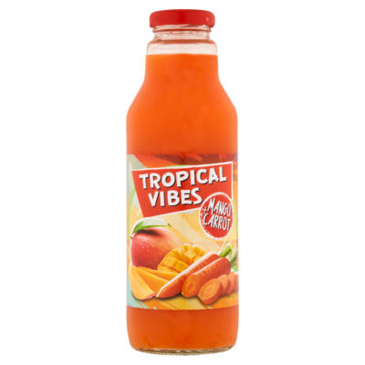 Tropical Vibes Mango + Carrot 532ml - ASDA Groceries
