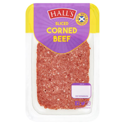 Hall's Sliced Corned Beef 100g - ASDA Groceries
