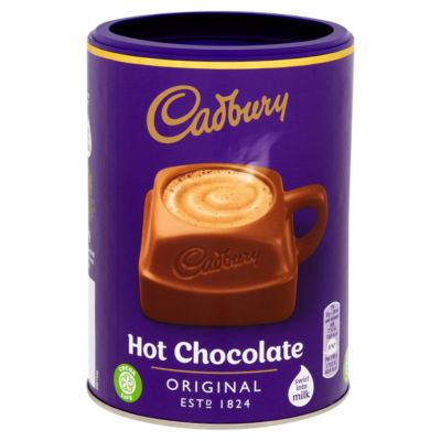 Cadbury Drinking Hot Chocolate Cocoa Powder Tin 500g - ASDA Groceries