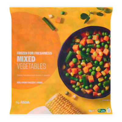 ASDA Mixed Vegetables 1kg - ASDA Groceries