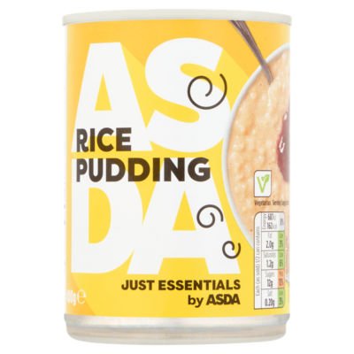 JUST ESSENTIALS by ASDA Just Essentials Rice Pudding 400g - ASDA Groceries