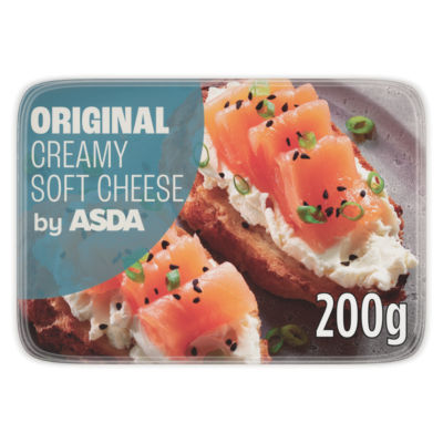 ASDA Original Creamy Soft Cheese 200g - ASDA Groceries