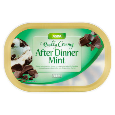 ASDA Really Creamy After Dinner Mint Ice Cream - ASDA Groceries