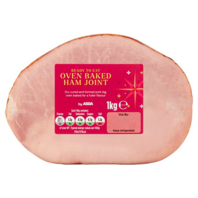 ASDA Oven Baked Ham Joint 1kg - ASDA Groceries