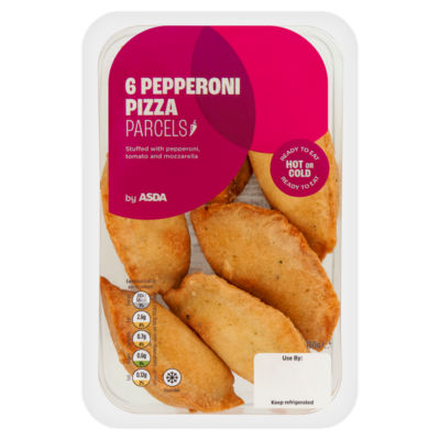 ASDA 6 Pepperoni Pizza Parcels 150g - ASDA Groceries