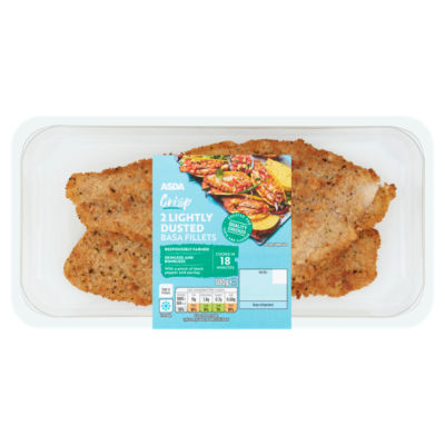 ASDA Crisp 2 Lightly Dusted Basa Fillets 300g - ASDA Groceries