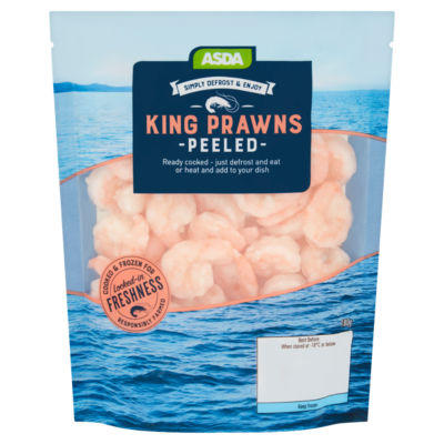 ASDA Cooked & Peeled King Prawns - ASDA Groceries