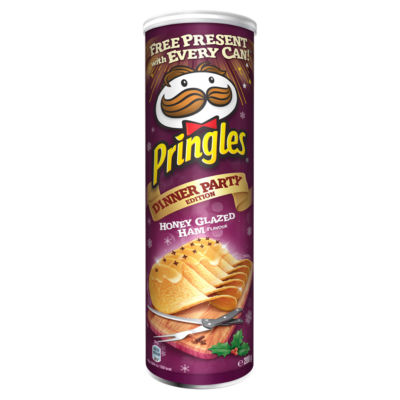 Pringles Dinner Party Edition Honey Glazed Ham Flavour Crisps - ASDA ...