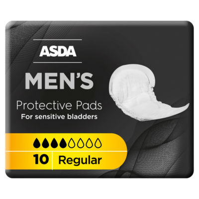 ASDA Mens Incontinence Pads for sensitive bladder - ASDA Groceries