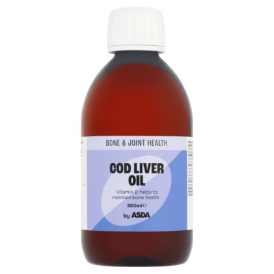 ASDA Bone & Joint Health Cod Liver Oil 300ml - ASDA Groceries