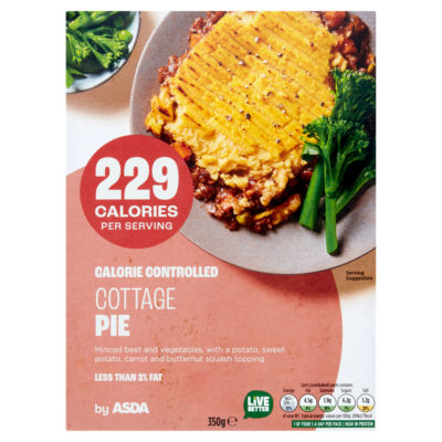ASDA Good & Counted Calorie Controlled Cottage Pie 350g - ASDA Groceries