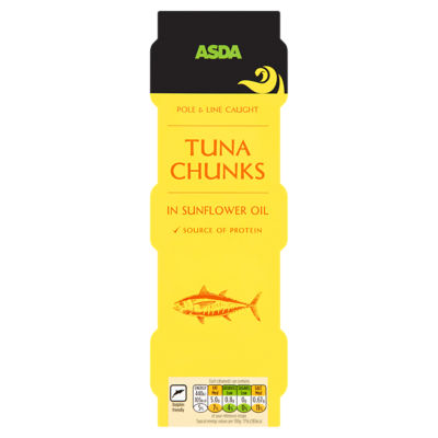 ASDA Tuna Chunks in Sunflower Oil - ASDA Groceries