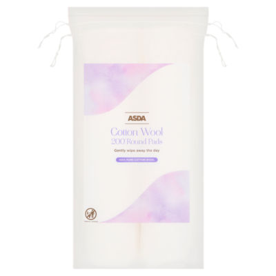 ASDA 200 Cotton Wool Round Pads - ASDA Groceries