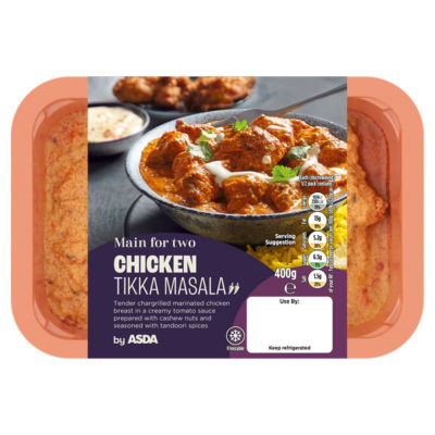 ASDA Main for Two Chicken Tikka Masala 400g - ASDA Groceries