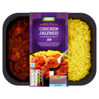 ASDA Chicken Jalfrezi with Pilau Rice - ASDA Groceries