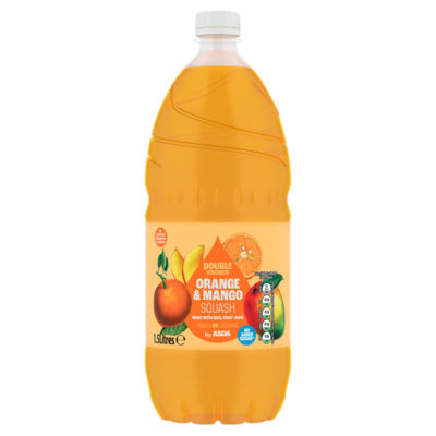 ASDA Orange & Mango Squash 1.5 Litres - ASDA Groceries