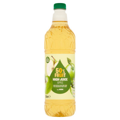ASDA 50% Fruit High Juice Apple 1 Litre - ASDA Groceries