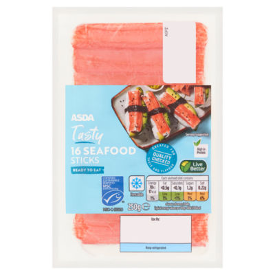 ASDA 16 Tasty Seafood Sticks 250g - ASDA Groceries