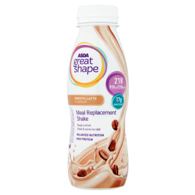 ASDA Great Shape Meal Replacement Shake Smooth Latte Flavour - ASDA ...