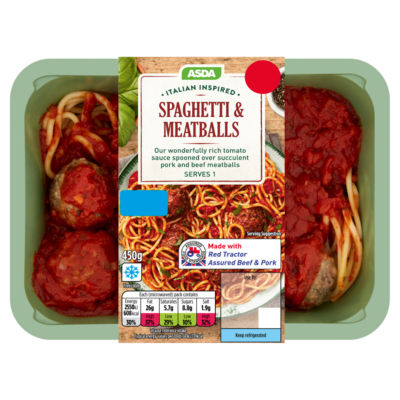 ASDA Italian Spaghetti & Meatballs - ASDA Groceries