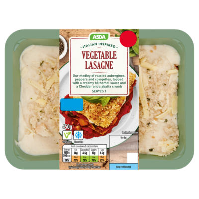 ASDA Italian Vegetable Lasagne - ASDA Groceries