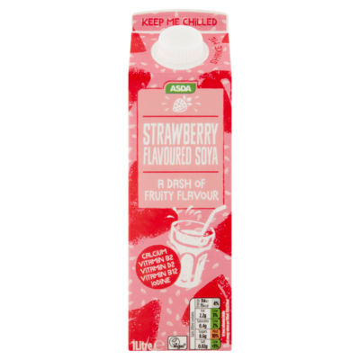 ASDA Free From Strawberry Soya Drink - ASDA Groceries