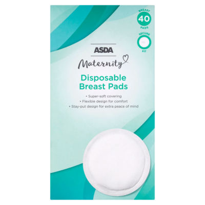 ASDA Maternity 40 Disposable Breast Pads - ASDA Groceries