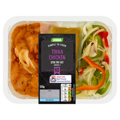 ASDA Simple to Cook Tikka Chicken Stir Fry Kit - ASDA Groceries