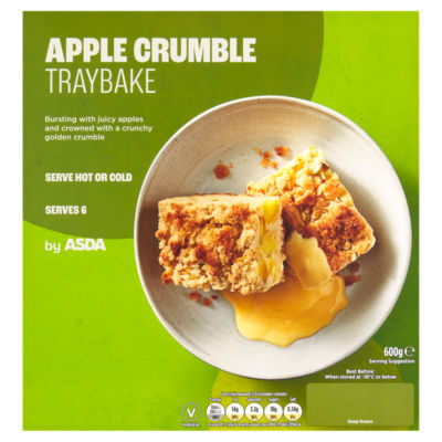 ASDA Apple Crumble Traybake 600g - ASDA Groceries
