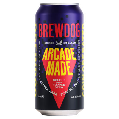 BrewDog Arcade Made Coin Operated Beer 440ml - ASDA Groceries