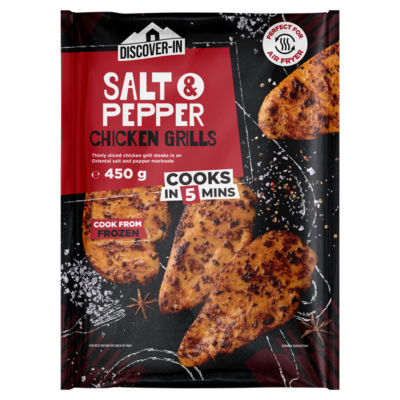Discover-In Salt & Pepper Chicken Grills 450g - ASDA Groceries