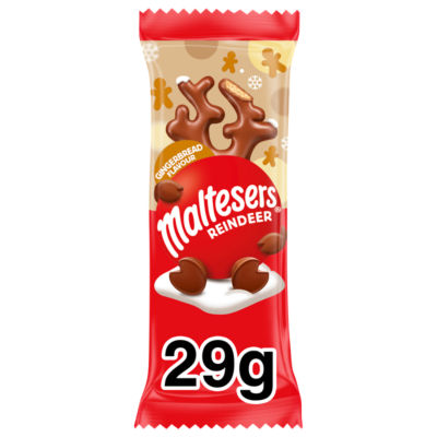 Maltesers Reindeer Gingerbread Chocolate Christmas Treat 29g - ASDA ...