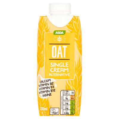 ASDA Free From Oat Single Cream Alternative - ASDA Groceries