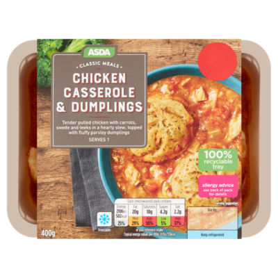 ASDA Chicken Casserole & Dumplings - ASDA Groceries