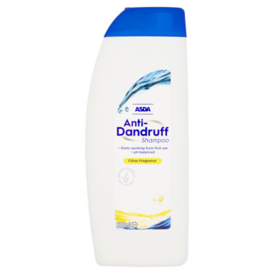 ASDA Citrus Fragrance Anti-Dandruff Shampoo 500ml - ASDA Groceries