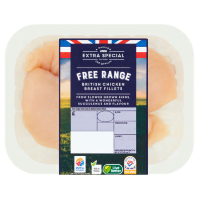 ASDA Extra Special Extra Special Free Range British Chicken Breast ...