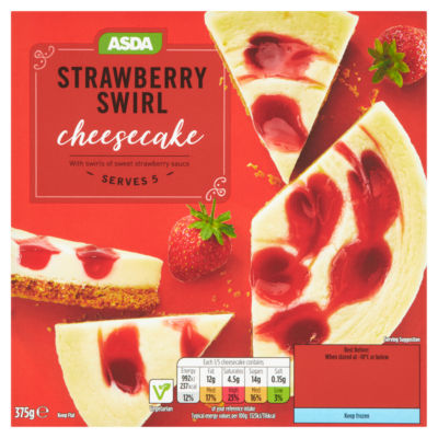 ASDA Strawberry Swirl Cheesecake - ASDA Groceries