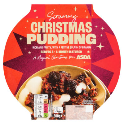 The BAKERY at ASDA Classic Christmas Pudding 800g - ASDA Groceries