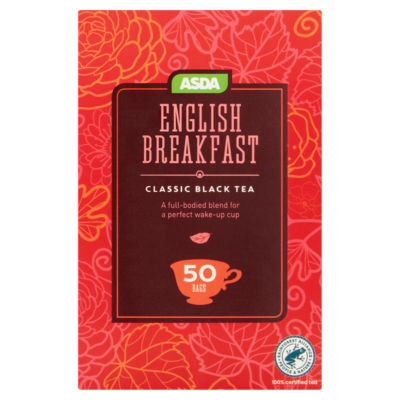 ASDA English Breakfast Classic Black Tea 50 Bags - ASDA Groceries