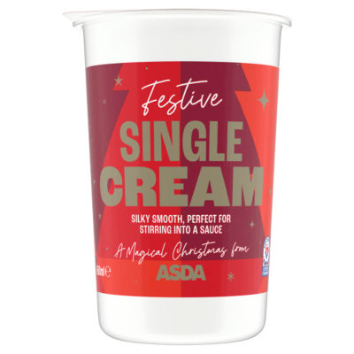 ASDA Classic Single Cream 600ml - ASDA Groceries